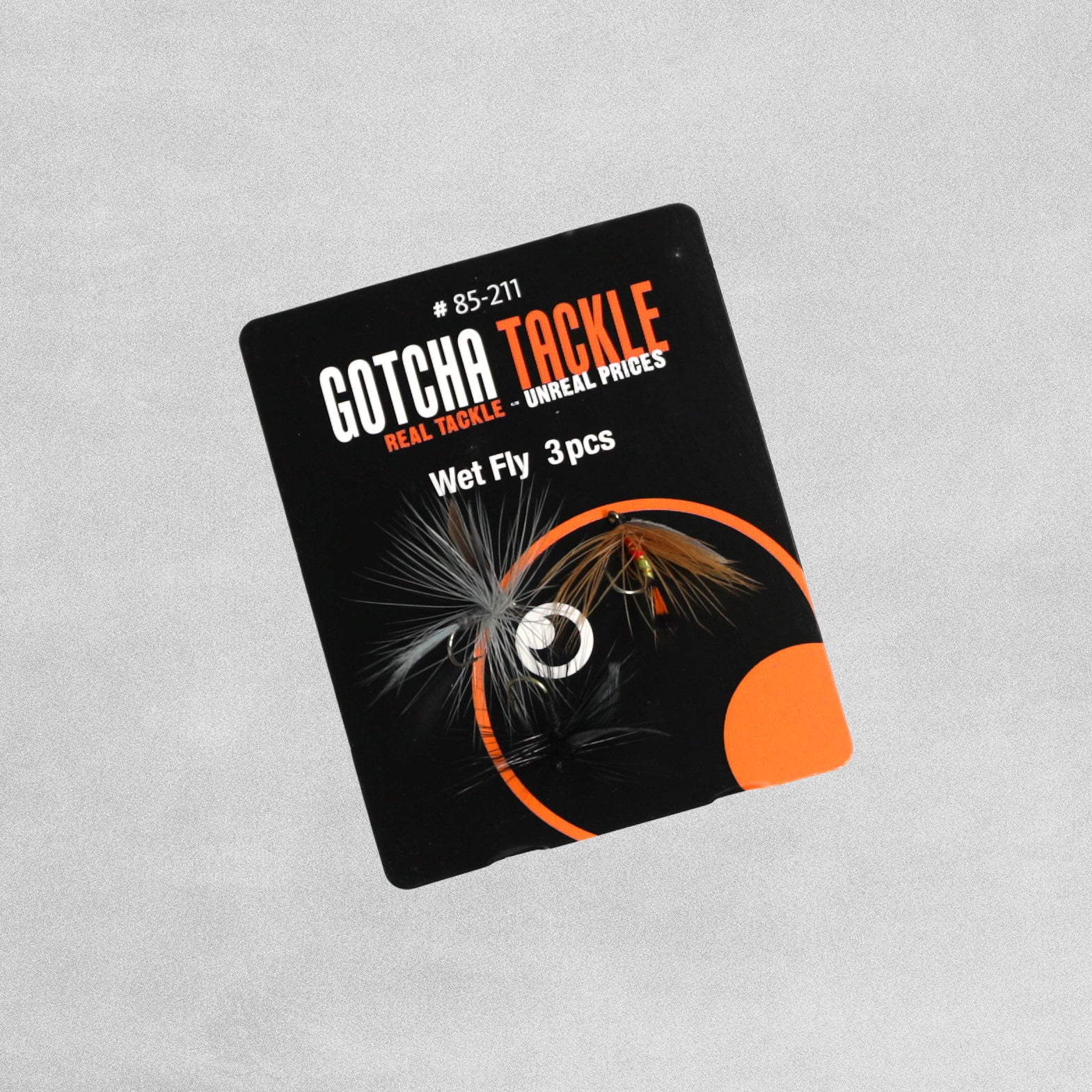 Wet Fly Gotcha Tackle Fishing 3 Pack