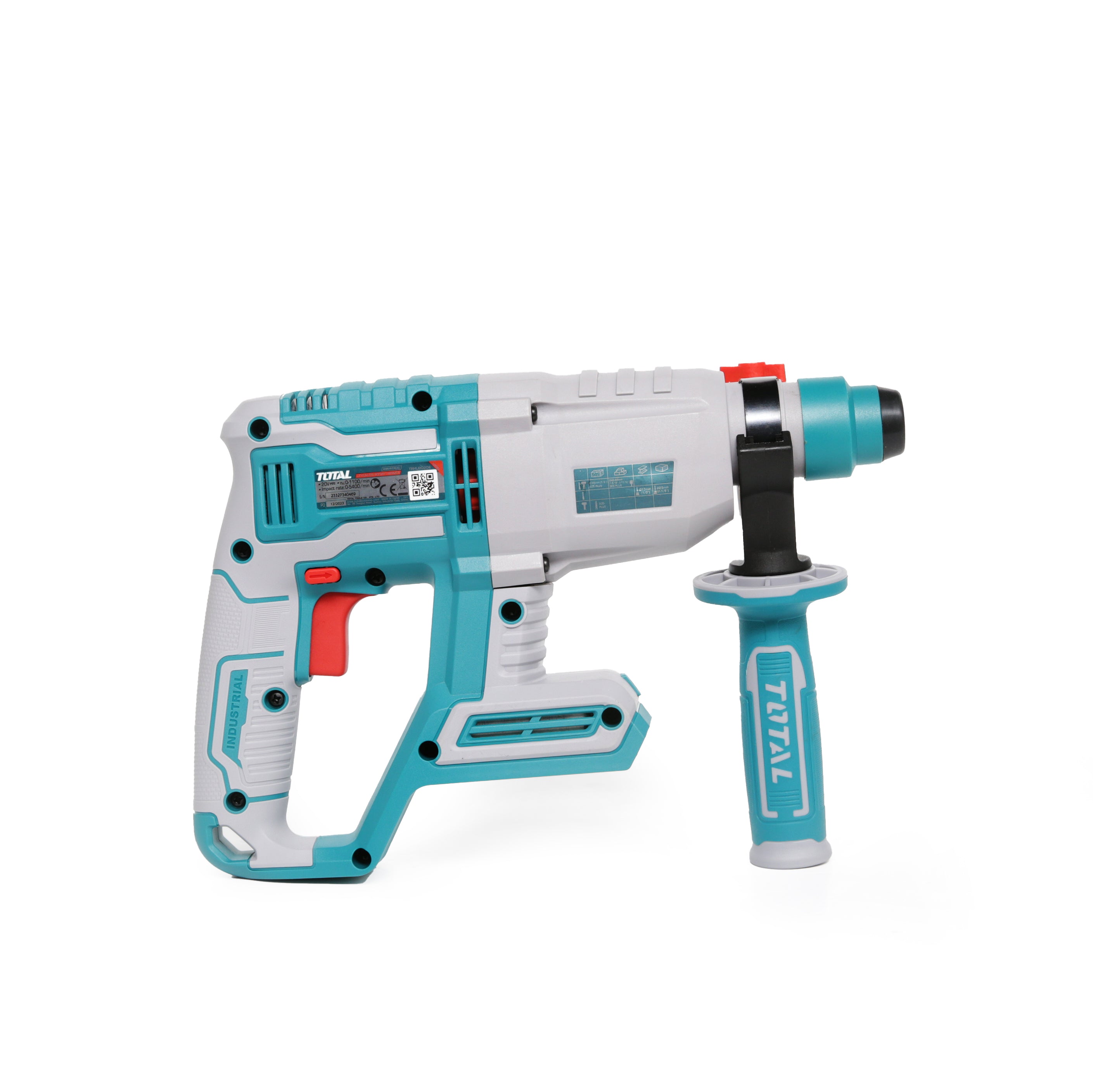 Total Li-Ion 20V Rotary Hammer SDS Plus (Battery not included) - TRHLI