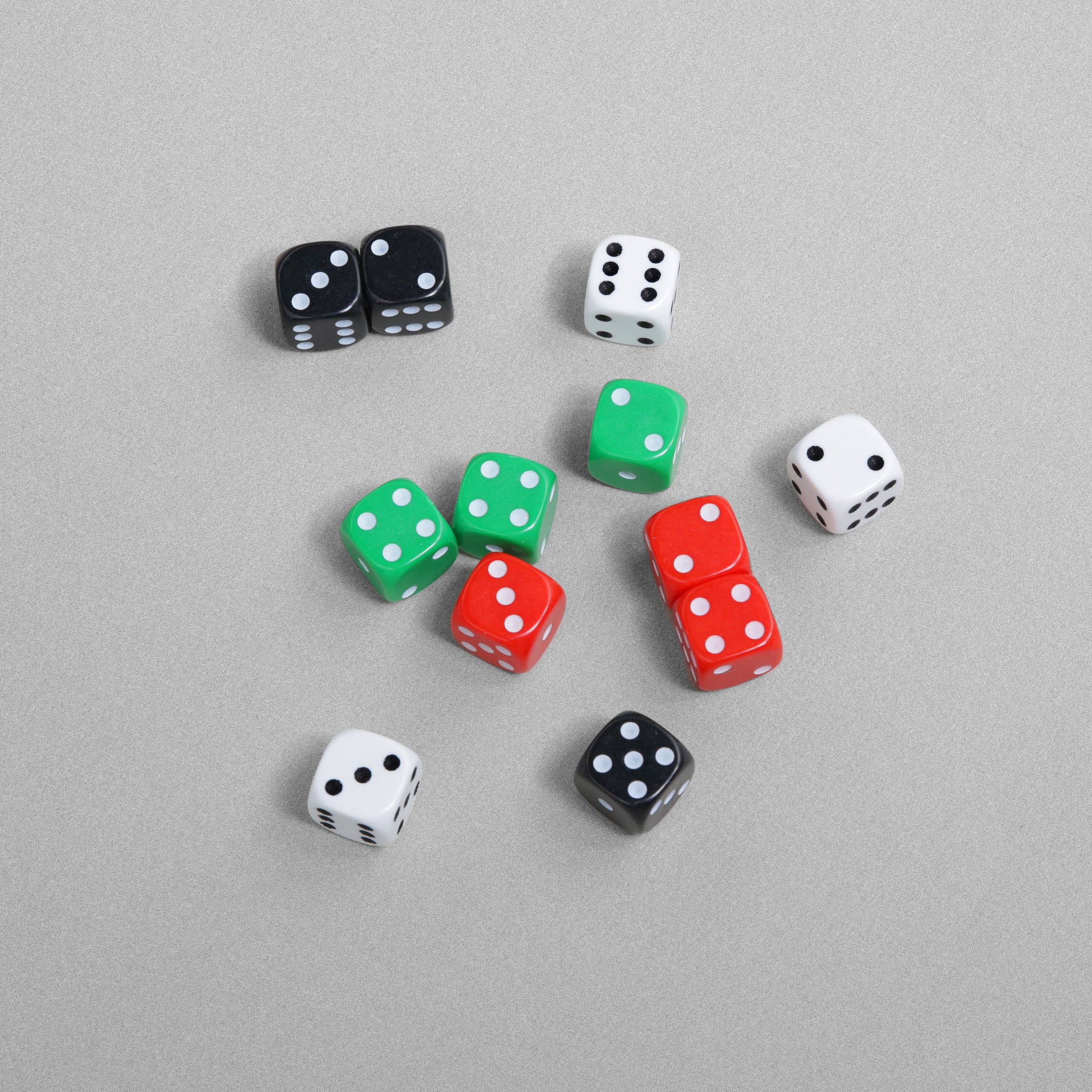 Large Colored Dice A Large Stack Of Colorful, Translucent Dice In Red,