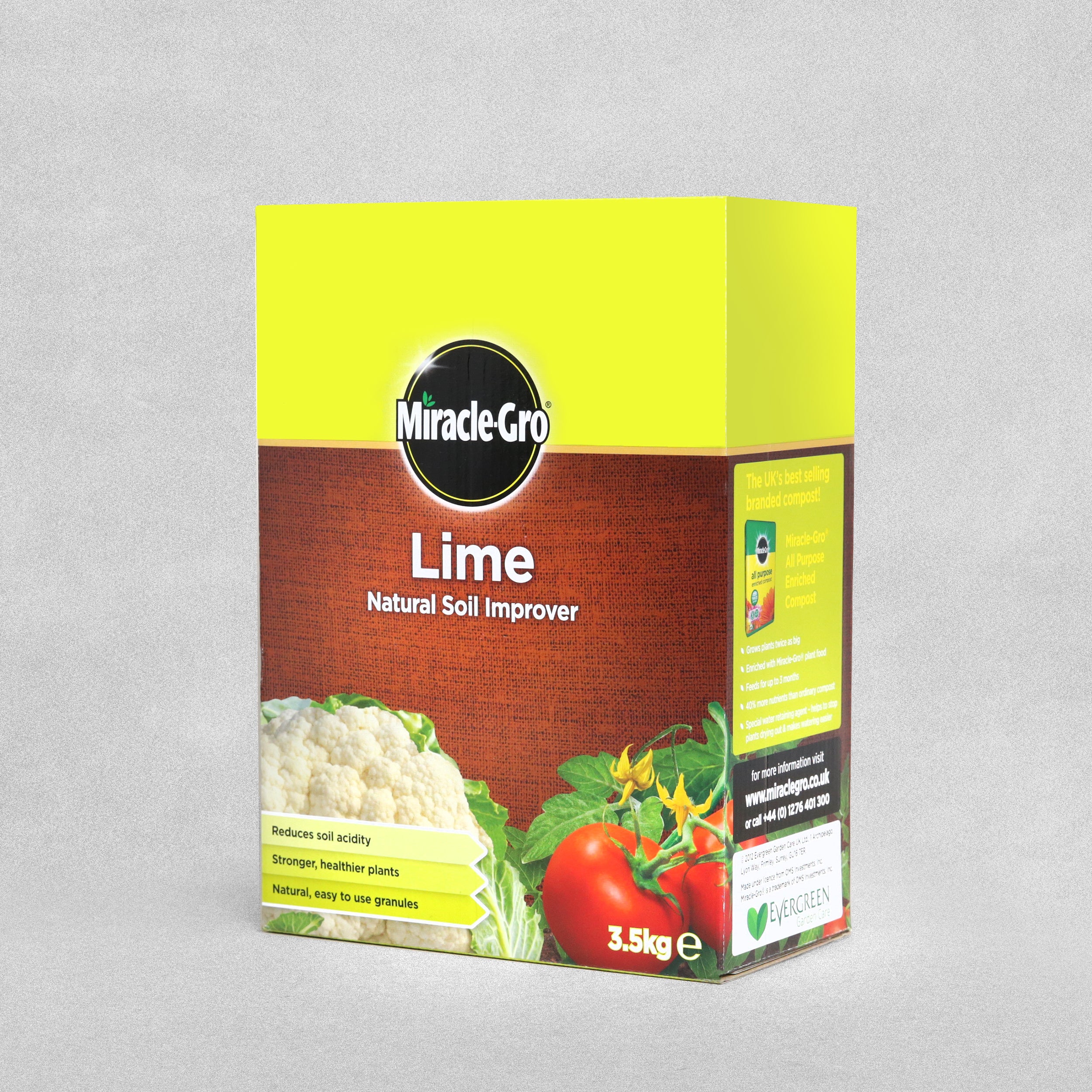 Miracle-Gro Lime Natural Soil Improver 3.5kg