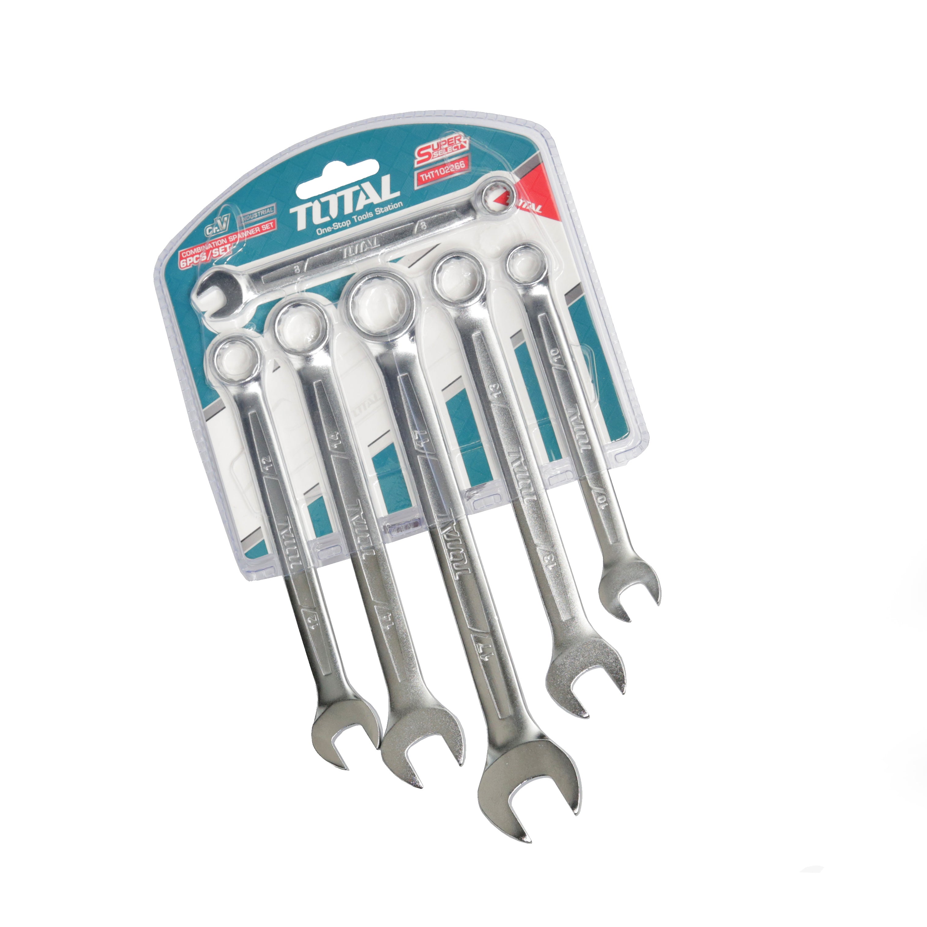 Total Combination Spanner Set - 6pcs - THT102266