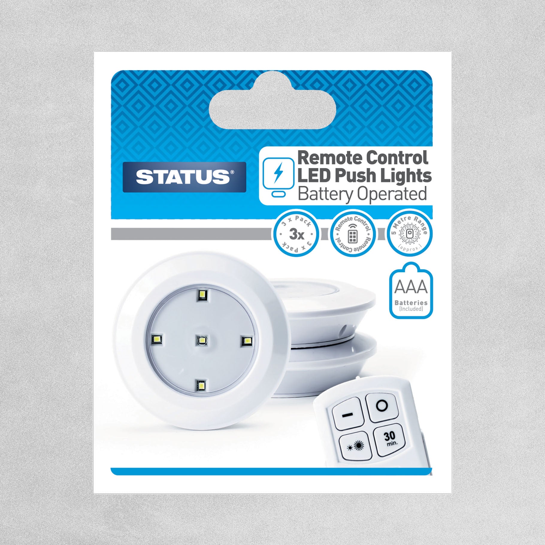 Status Remote Control LED Push Lights