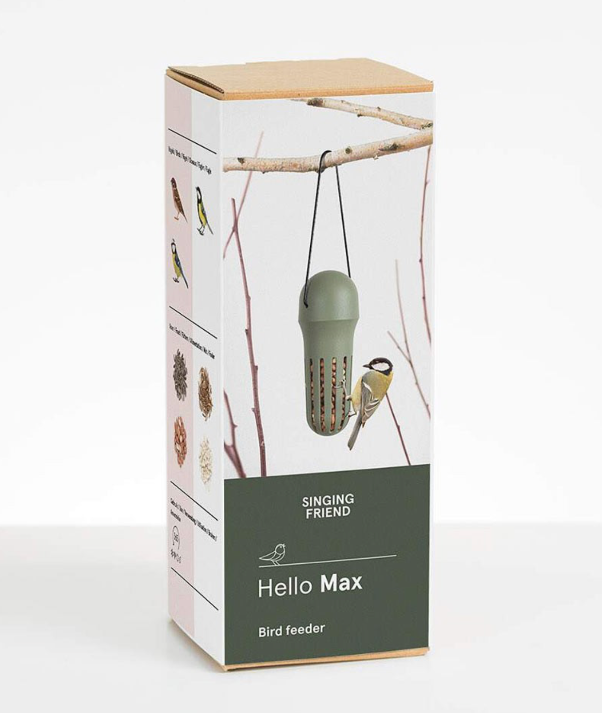 Singing Friend Hello Max Bird Feeder