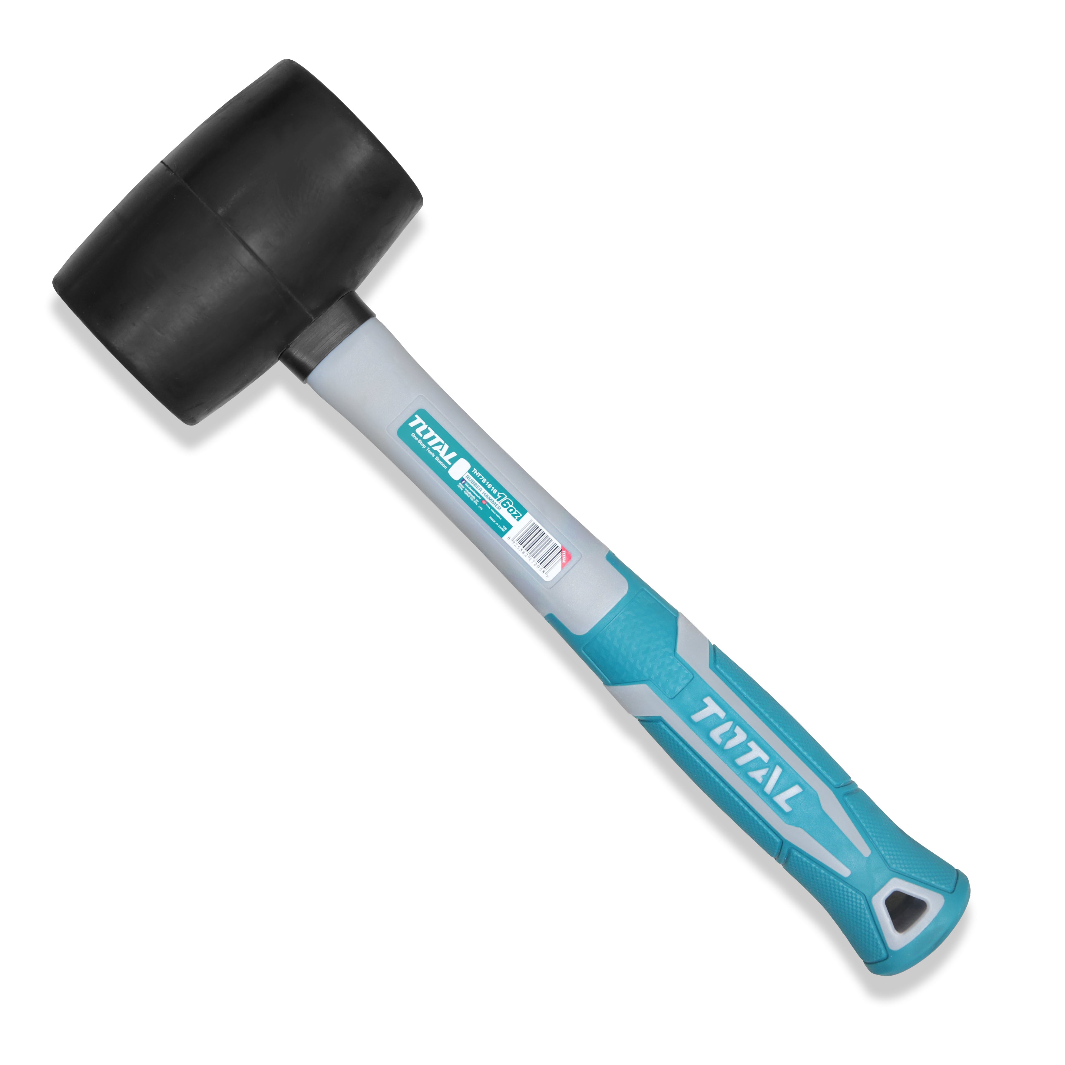 Total Rubber Hammer Mallet 16oz - THT761616