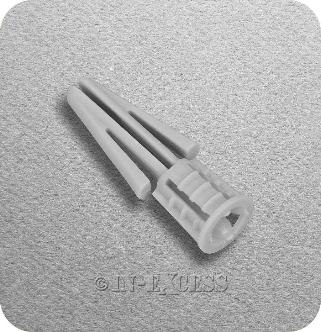 Hollow Wall Plasterboard Plug Light Weight Fixing - 4mm Screw (Gauge 8