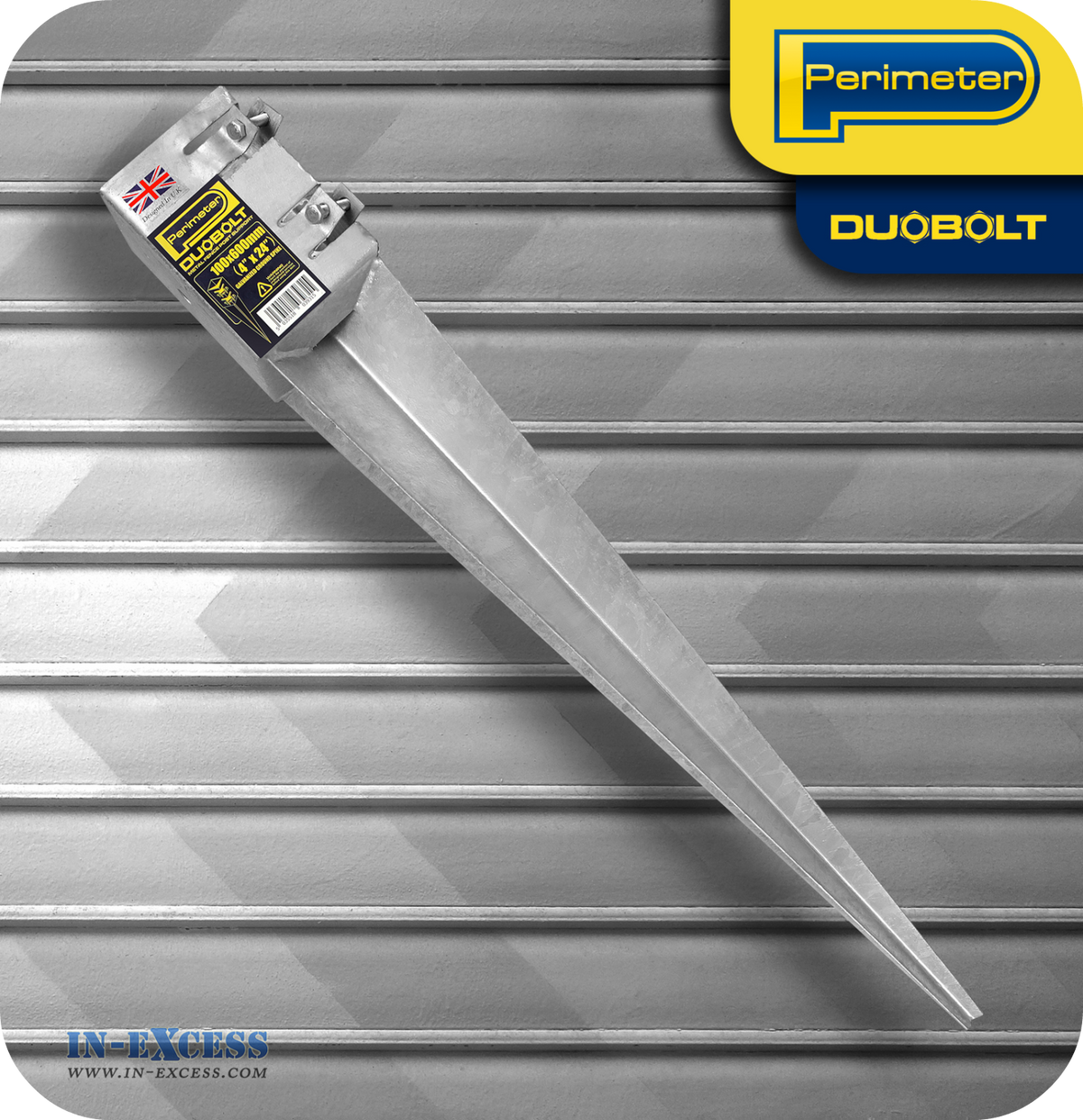 Fence Post Supports & Spikes, Repair Spurs & Fixings | In-Excess